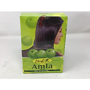 Hesh herbal powder pack of 5 Varieties for Hair- Amla, Aritha, Brahmi, Shikakai and Neem Leaf