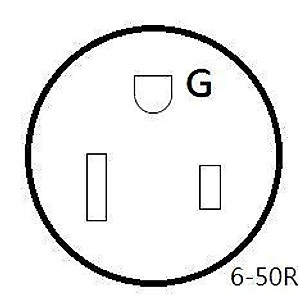 Parkworld Welder 50A Extension Cord, Welding 3-Prong NEMA 6-50 Extension Cord (75FT)