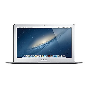Apple MacBook Air MD711LL/B 11.6in Widescreen HD Laptop, Intel Dual-Core i5 up to 2.7GHz, 4GB RAM, 128GB SSD, HD Camera, USB 3.0, 802.11ac, Mac OS X (Renewed)