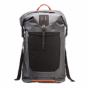 Grundéns Bootlegger Roll Top Backpack | Waterproof, 30L, Anchor