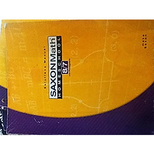 Saxon Math 8/7 with Prealgebra (Kit: Text, Test/Worksheets, Solutions Manual)
