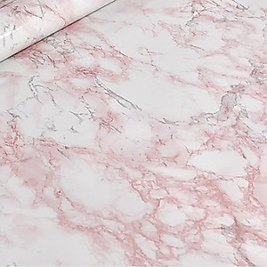 Shelf Liner Modern Waterproof Vinyl Self Adhesive Wallpaper Marble Contact Paper Kitchen Cupboard Pad