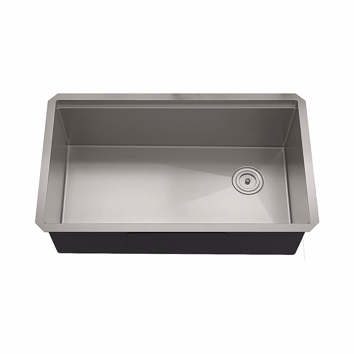 Sinber 32" x 19" x 10" Undermount Single Bowl Workstation Kitchen Sink with 16 Gauge 304 Stainless Steel Satin Finish 6 Accessories KSS0001S-OK