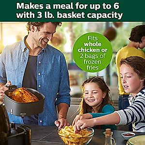 Philips Premium Airfryer XXL with Fat Removal Technology, Black, HD9630/98