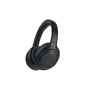 Sony WH-1000XM4 Wireless Premium Noise Canceling Overhead Headphones with Mic for Phone-Call and Alexa Voice Control, Black