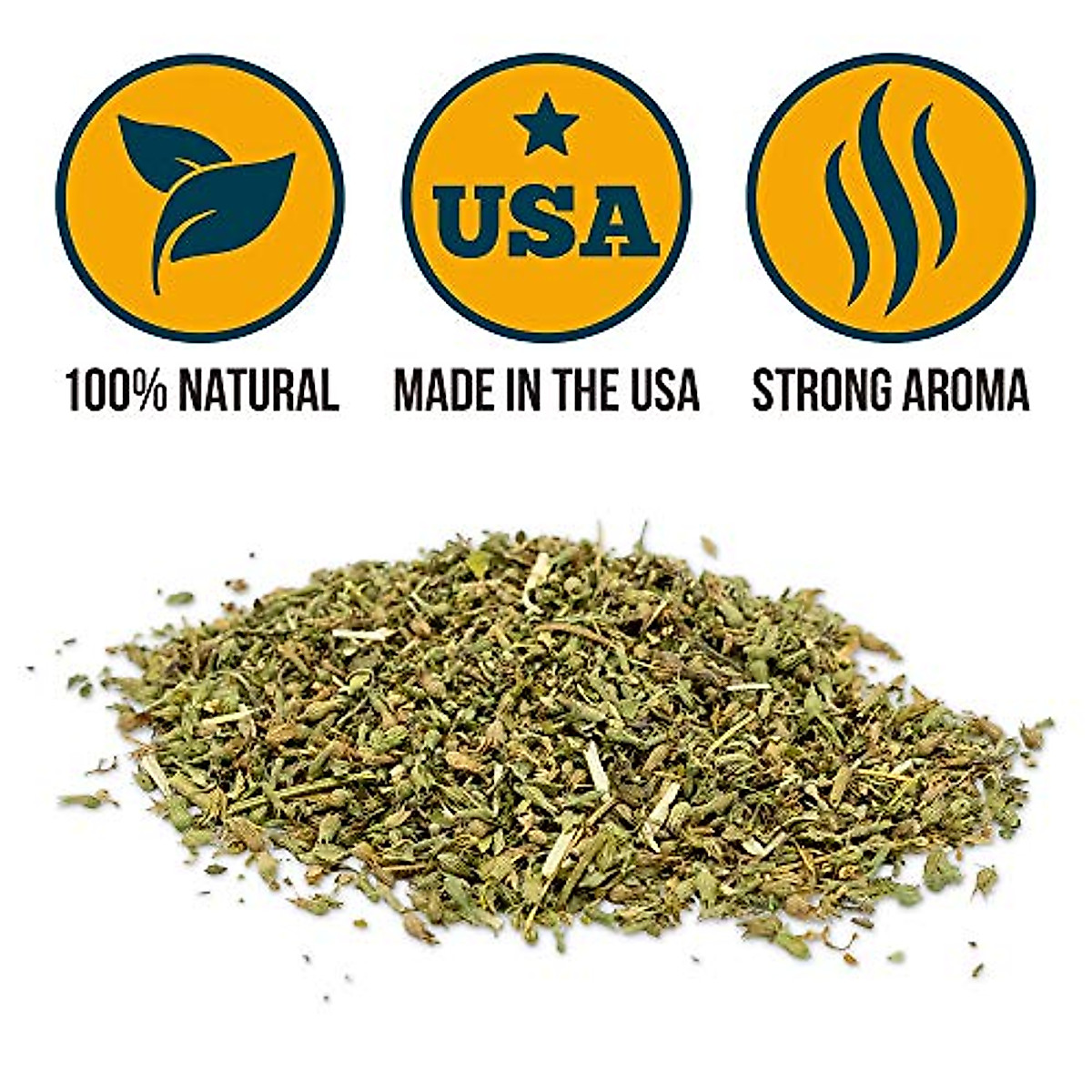 Our Pets Premium Catnip - 2.25 oz Jar of High Potency Catnip - 100% North American Grown