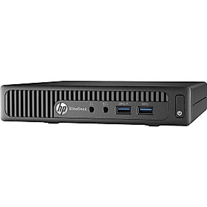 HP EliteDesk 705 G3 Business Mini Desktop PC: AMD A10 PRO-8770E, 256GB SSD, 16GB DDR4, WiFi + Bluetooth, Windows 10 Professional (Renewed)