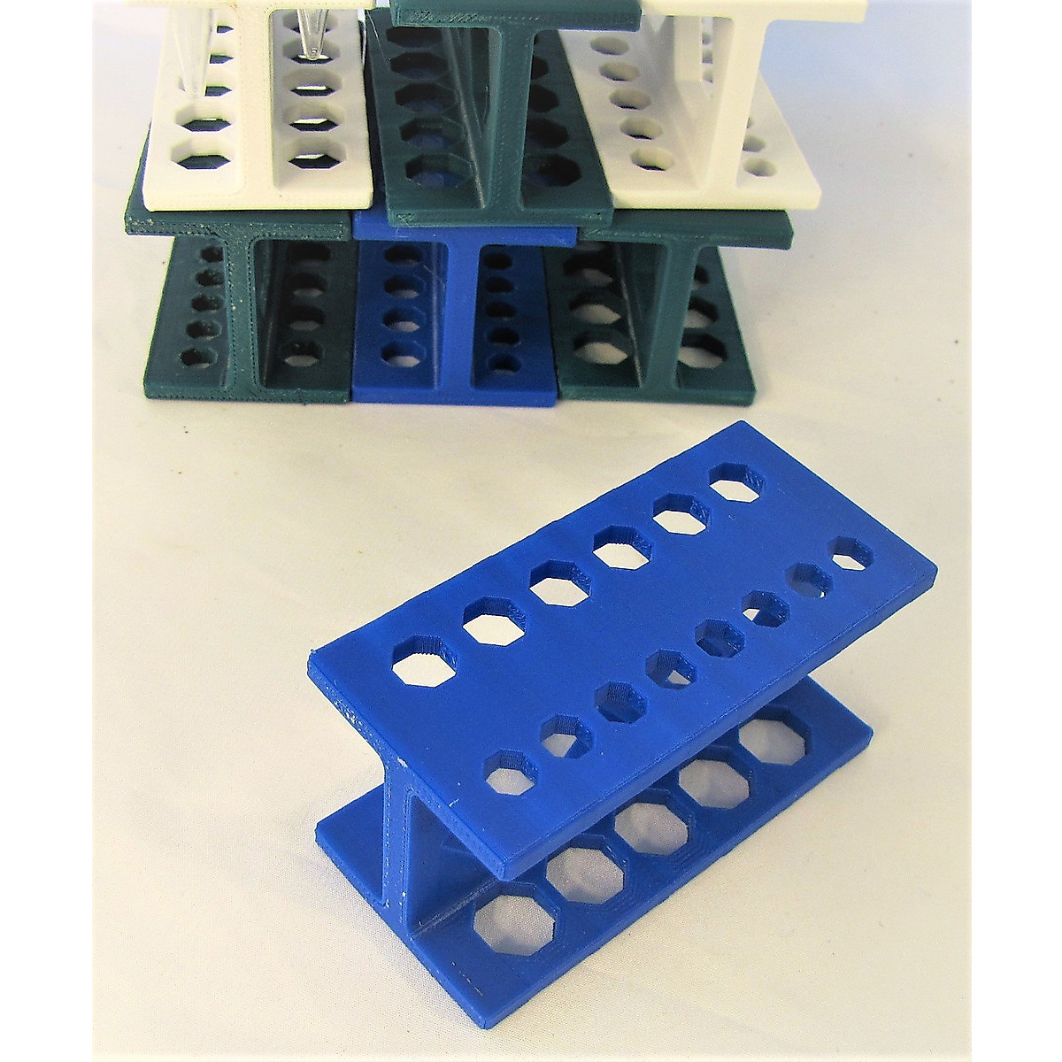 Mini Rack for Microcentrifuge Tubes, Micro Stand, Centrifuge Tube Holder. Fit 1.5 0.5 0.2 ml Tubes & PCR Strip (1)