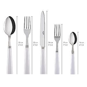 Sabre Natura 5-Piece Flatware Set White