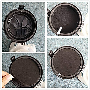4 pack Vacuum Cleaner Filter Compatible With Bissell 2252 2486 2489 24899 27909 2254 1214 CleanView Rotary Vertical vacuum Cleaner Replacement Part Number #1608225