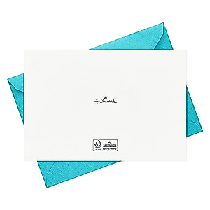 Hallmark Peace Dove Boxed Christmas Cards (16 Cards and Envelopes) Navy Blue, Mint Green, Gold, Red