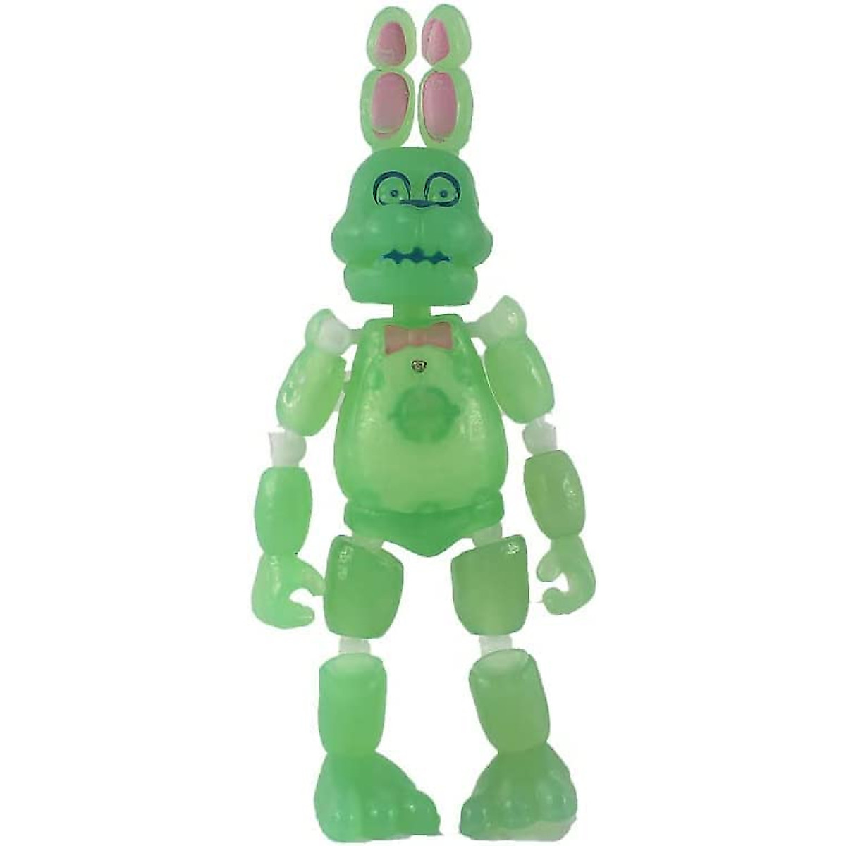 MOV Lightening Toy Security Breach Series Foxy Bonnie Fazbear PVC Action Figures Models Dolls Birthday Gift Toys for Kids (d)