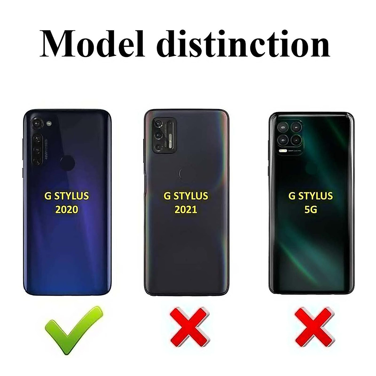 Black for Moto G Stylus 2020 Pen LCD Touch Screen Stylus Pen Replacement Parts for Motorola Moto G Stylus 2020 XT2043 All Verison Touch Pen