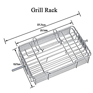 TWDYC Bracket Air Fryer Electric Cooker Accessories Grill Rack Microwave Oven Rack Empty Grid High Chassis Fried Shelf