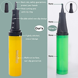 Hand Air Pump for Balls, Yoga Ball, Horse Hopper, Unicorn Bouncer, Balloon, Gym Ball, Inflatable Bouncing Horse, Two-Way Hand Pump, Yellow