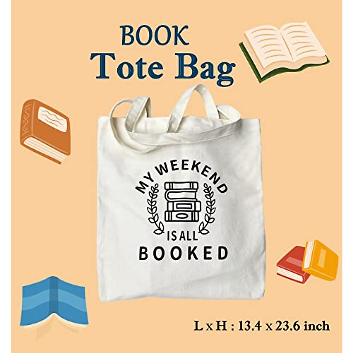 LESEN Book Lovers Gifts for Women - Ideal Reader Gifts Box Basket for Librarian or Best Friend - Includes a Tote Bag,Book Sleeve,Socks,Bookmarks