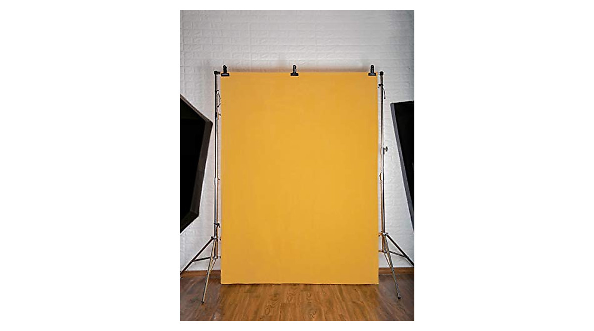 Kate 6x9ft Yellow Backdrop for Studio & Portrait Photography