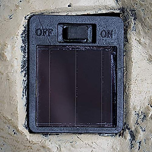 ReLIVE 7 Inch Solar Garden Helper Statue Light - Turtle