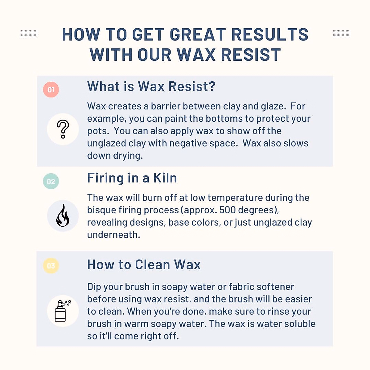 Penguin Pottery - Premium Ceramic Wax Resist for Pottery Glaze, Ceramic Slip Clay, and Ceramic Glazes - Alternative to Latex Resist for Pottery - Ceramic Sealant for Pottery - 1 Pint | 473 ml