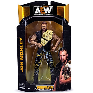 All Elite Wrestling Unrivaled Collection Jon Moxley - 6.5-Inch AEW Action Figure - Series 5