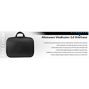 Alienware 15" Vindicator 2.0 Gaming Laptop Backpack, Black (AWV15BP-2.0)