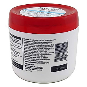 Eucerin Creme Advanced Repair 16 Ounce Jar (473ml) (3 Pack)