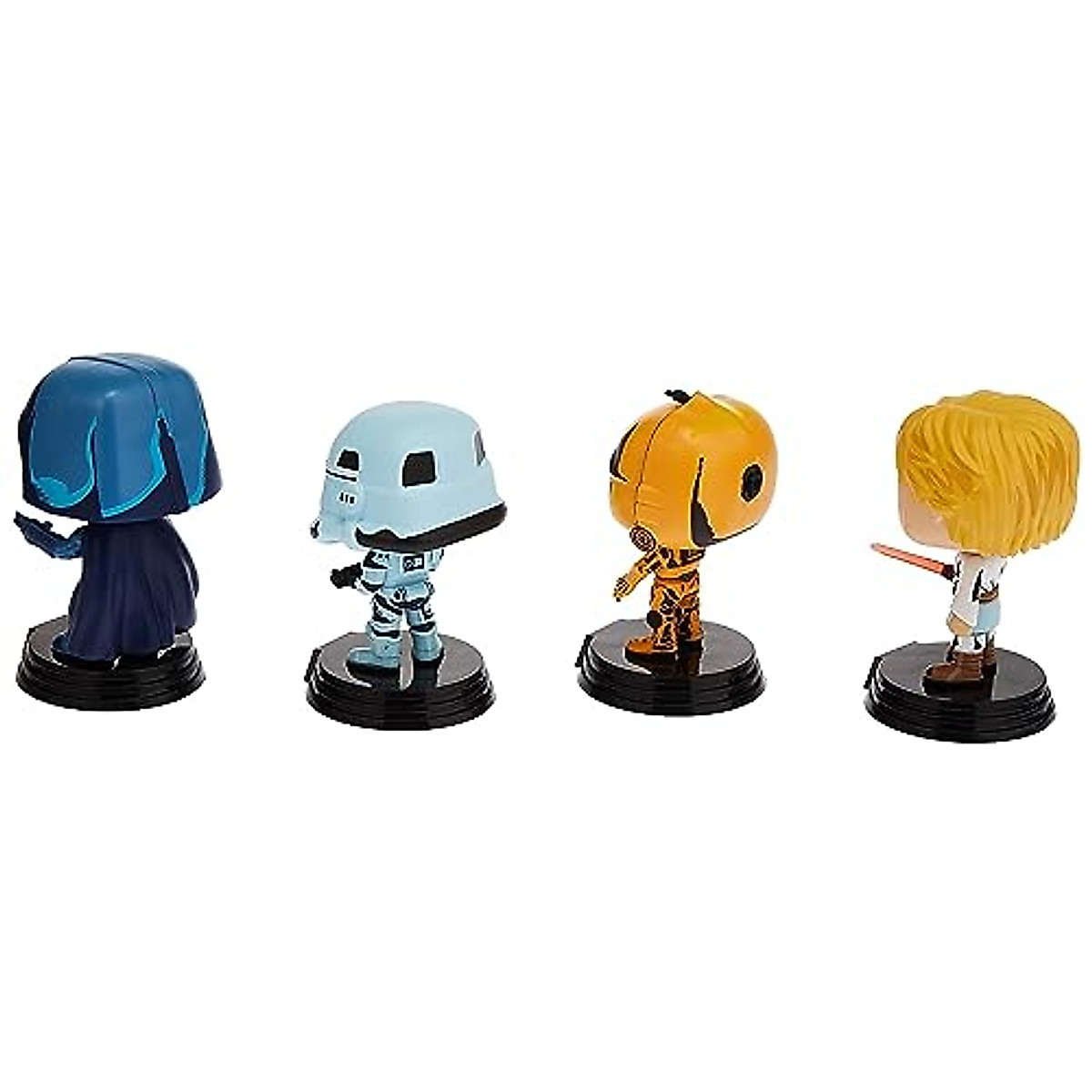 Funko POP! Star Wars Retro Series Darth Vader/Stormtrooper/C-3PO / Luke Skywalker 4 Pack