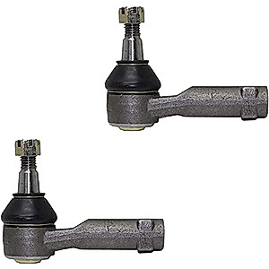 Detroit Axle - 4WD Front Outer Tie Rods for 2004-2008 F-150 Lincoln Mark LT, 4 Inner & Outer Tie Rods, 2 Boots, 2005 2006 2007 Replacement