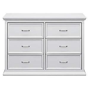 Namesake Foothill-Louis 6-Drawer Assembled Dresser in Cloud Grey