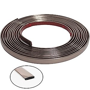 JSIWOTH 26.2 Ft Peel and Stick Trim, Waterproof Molding Trim for Walls, Edges, Borders, Window Frames, Backsplash Tiles, Flexible and Self Adhesive Trim