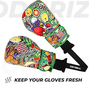 Sanabul Boxing Gloves Deodorizer Inserts | Charcoal Shoe Deodorizer Inserts | Boxing Glove Gym Bag and Sports Bag Deodorizer Inserts | Charcoal Odor and Moisture Absorber for Shoes