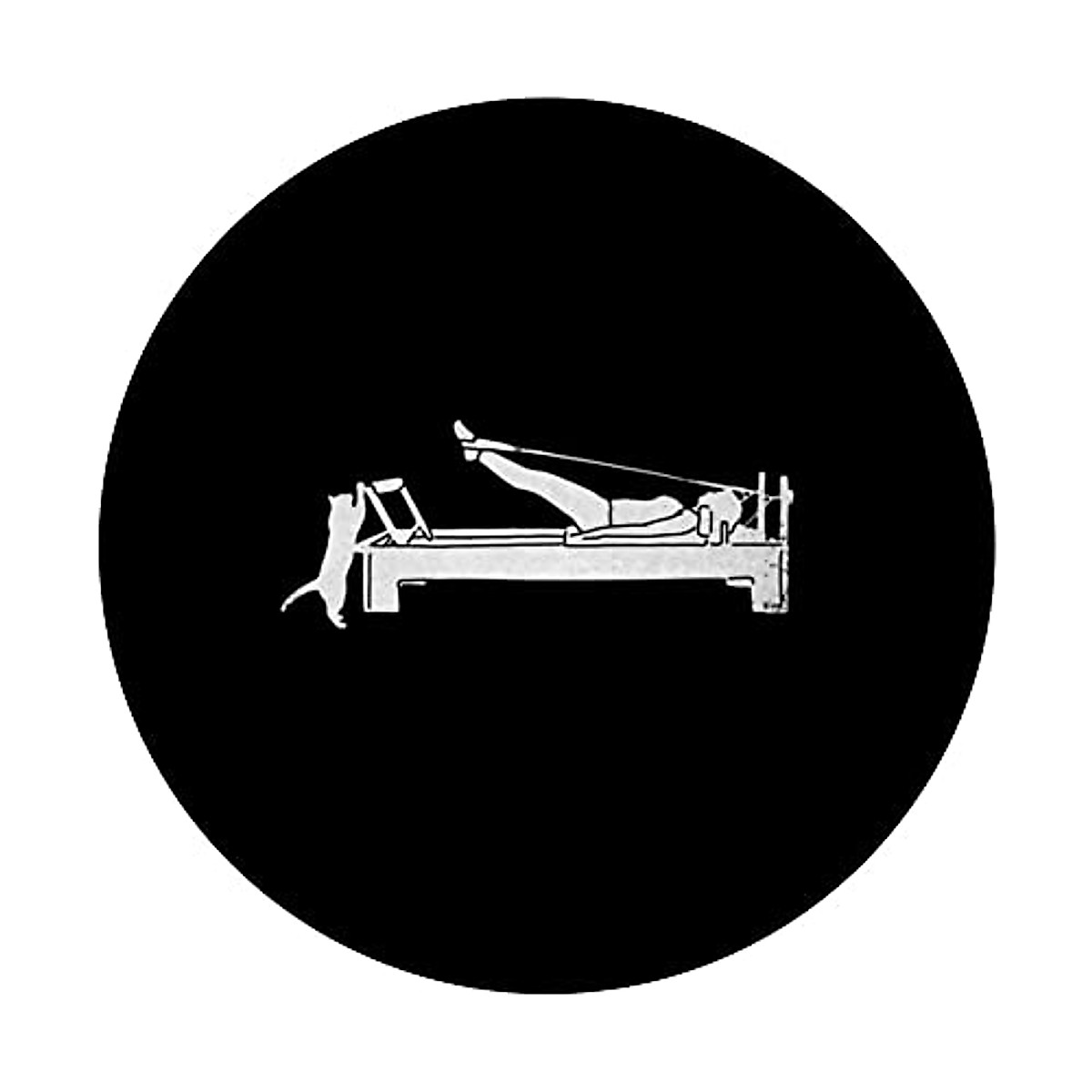 Pilates cat Reformer Pilates PopSockets Swappable PopGrip