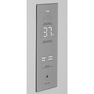 GE® ENERGY STAR® 17.7 Cu. Ft. Counter-Depth Bottom-Freezer Refrigerator