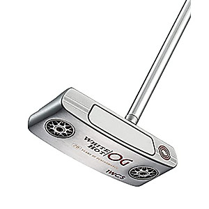 Odyssey Odyssey Right Putter White HOT OG #1WCS Center Shaft (Pin Type, 34 Inches, Steel) Men's
