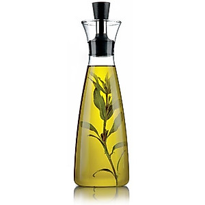 EVA SOLO | Oil/vinegar carafe 0.5l / 17 fl. ounces | Drip-free – no oil or dressing on the table | Oilflask & Dressing Shaker | Danish Design, Functionality & Quality