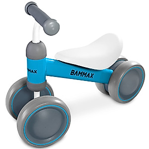 Bammax Official TykeBike® Toddler & Baby Bike | Toddler & Baby Balance Bike Ride On Toy | Easy Glide Wheels & Safer Toddler Bike Steering | Indoor/Outdoor Baby & Toddler Ride On Toy for 1+ Year Old