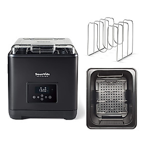 SousVide Supreme Touch 9 Liter | Sous Vide Water Oven | Accurate and Stable Temperature | Touch Control Water Bath Cooker | Quiet Operation