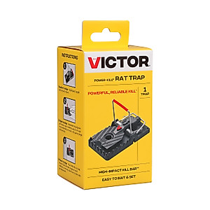 Victor M144B Instant Power-Kill Easy Set Reusable Rat Trap