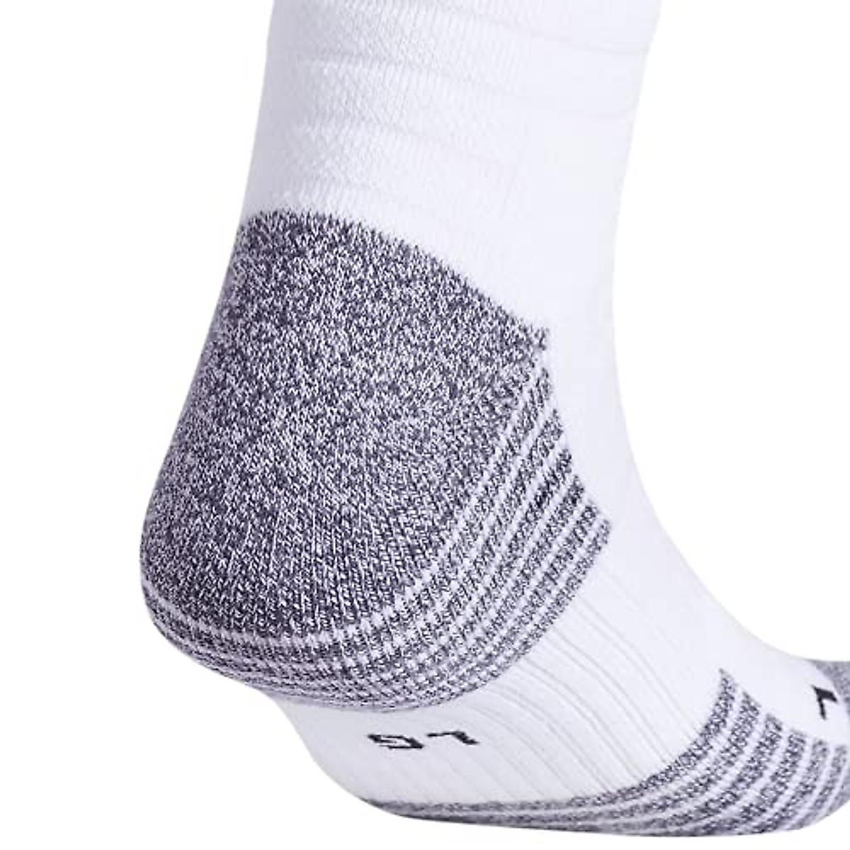 adidas 5-Star Team Cushioned Crew Socks (1-Pair), White/Black, Medium