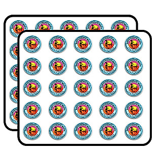 North Pacific Beach California Swim Boat Kayak Water Surf Travel Sticker for Scrapbooking, Calendars, Arts, Kids DIY Crafts, Album, Bullet Journals 50 Pack
