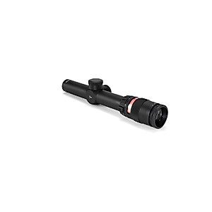Trijicon TR24R AccuPoint 1-4x24mm Riflescope, 30mm Main Tube with BAC, Red Triangle Post Reticle, Matte Black
