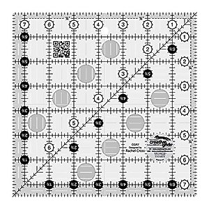 Creative Grids Quilt Ruler 7-1/2in Square - CGR7