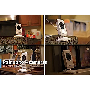 Babysense Video & Baby Movement Monitor - Bundle Pack - Babysense Video Baby Monitor V24R Camera and Audio & Babysense 7 Under-The-Mattress Baby Movement Monitor - 2 in 1