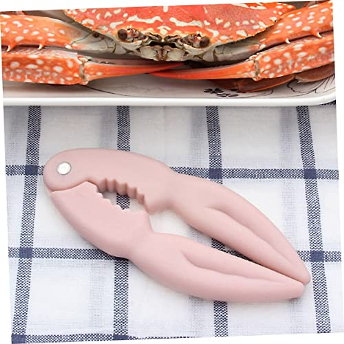 TIDTALEO Nut Machine Crab Leg Crab Leg Opener Crab Leg Lobster Tool Bottle Opener Chestnut Biscuit Machine Heavy Pink Small Walnut