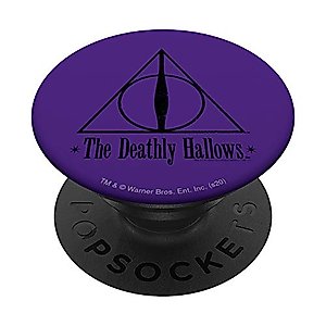 Harry Potter The Deathly Hallows Logo PopSockets Swappable PopGrip
