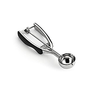Spring Chef Ice Cream Scoop and Medium Cookie Scoop Bundle - Black