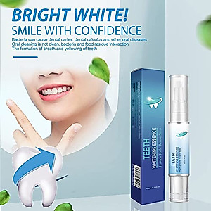 LANTHOME Teeth Whitening Pen - Teeth Whitening Essence Pen, Herbaluxy Teeth Whitening Gel, Travel Tooth Whitening Pen, Beautiful White Smile (3pcs)