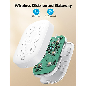 GoveeLife Wireless Mini Smart 6 Button Sensor, Group Control Multiple Devices, Versatile Control Button, Battery Powered, Supports Most Govee Smart Products
