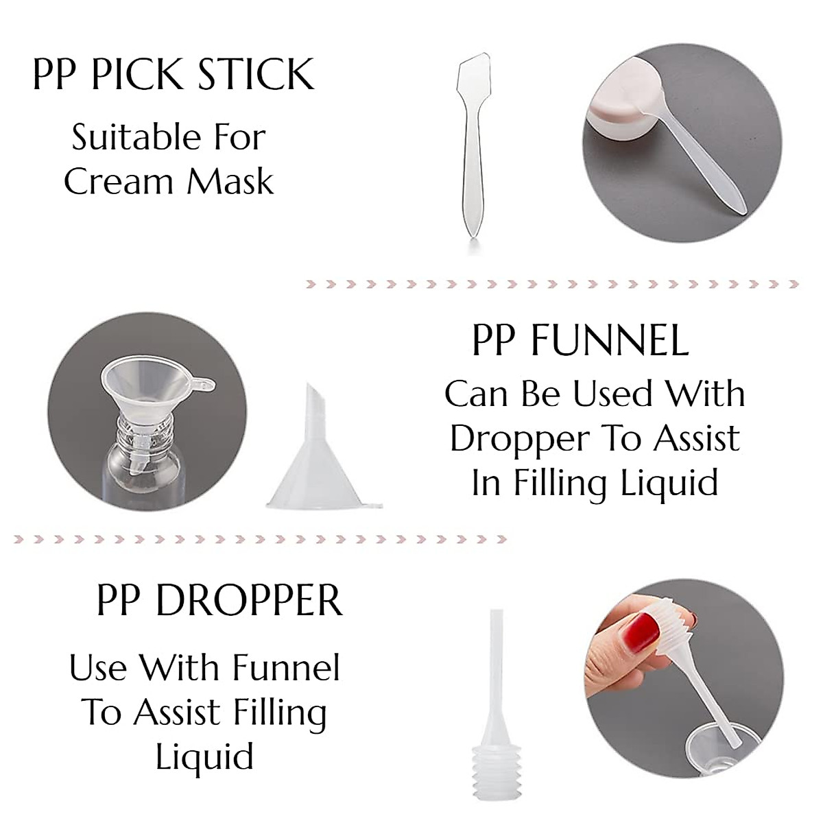 Travel Bottles for Toiletries Containers,8pcs Leak Proof Squeezable Refillable Travel Accessories Conditioner Bottles for Airplane Travel Essentials Vacation Cruise Accessories