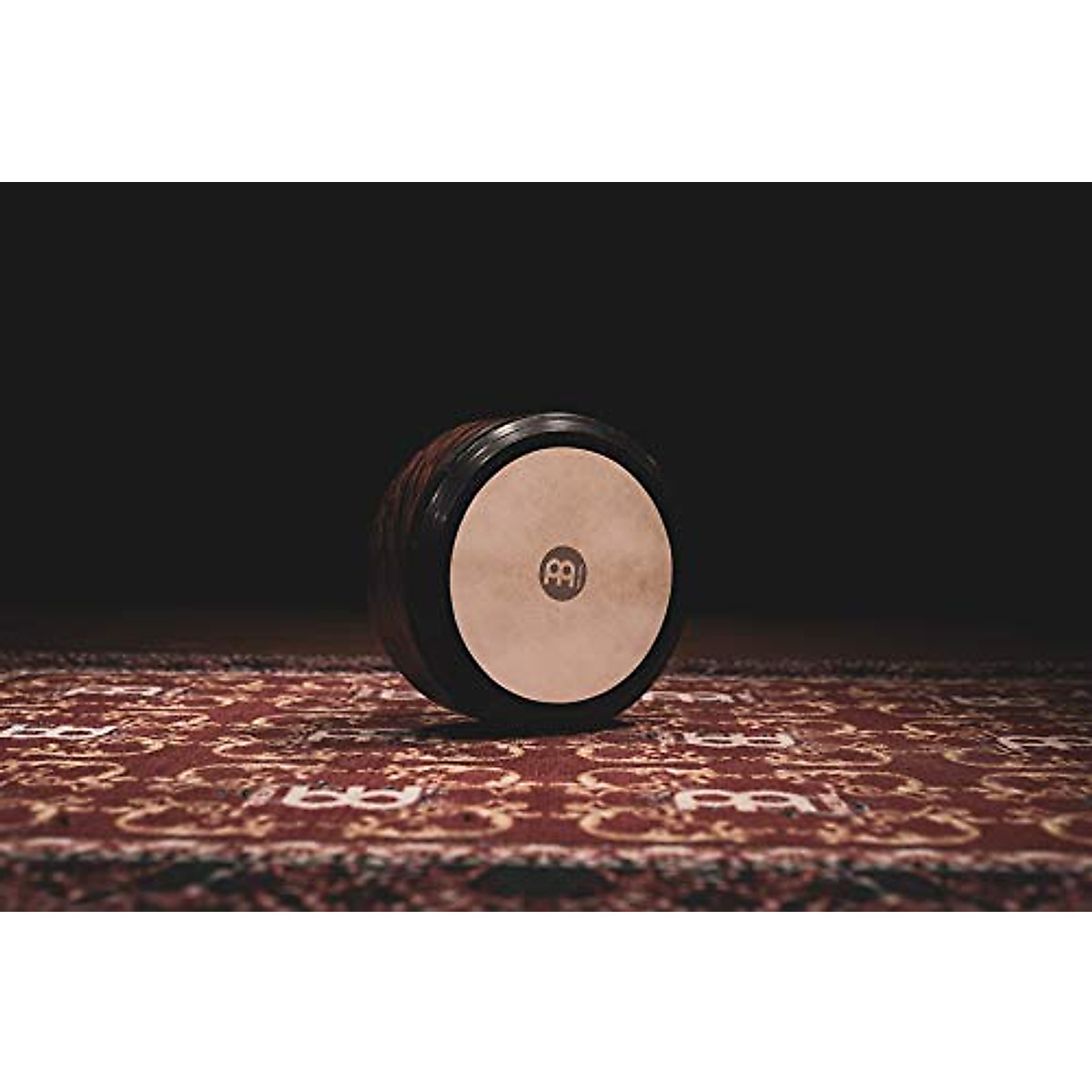 Meinl Percussion 14" Frame Drum, Extra Deep Shell Irish Bodhran-NOT MADE in CHINA-Goat Skin Head, Brown Burl, 2-YEAR WARRANTY, FD14IBO